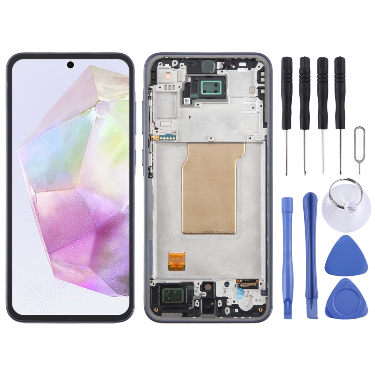 สำหรับ Samsung Galaxy A35 SM-A356B หน้าจอ LCD ต้นฉบับ Digitizer Full ...