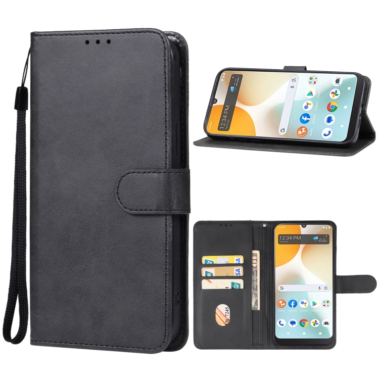 สำหรับเคสโทรศัพท์หนัง BLU View 5 Pro (สีดำ)