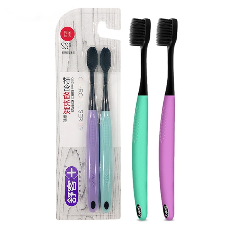 Saky Carbon Filament Energy Toothbrush 2pcs