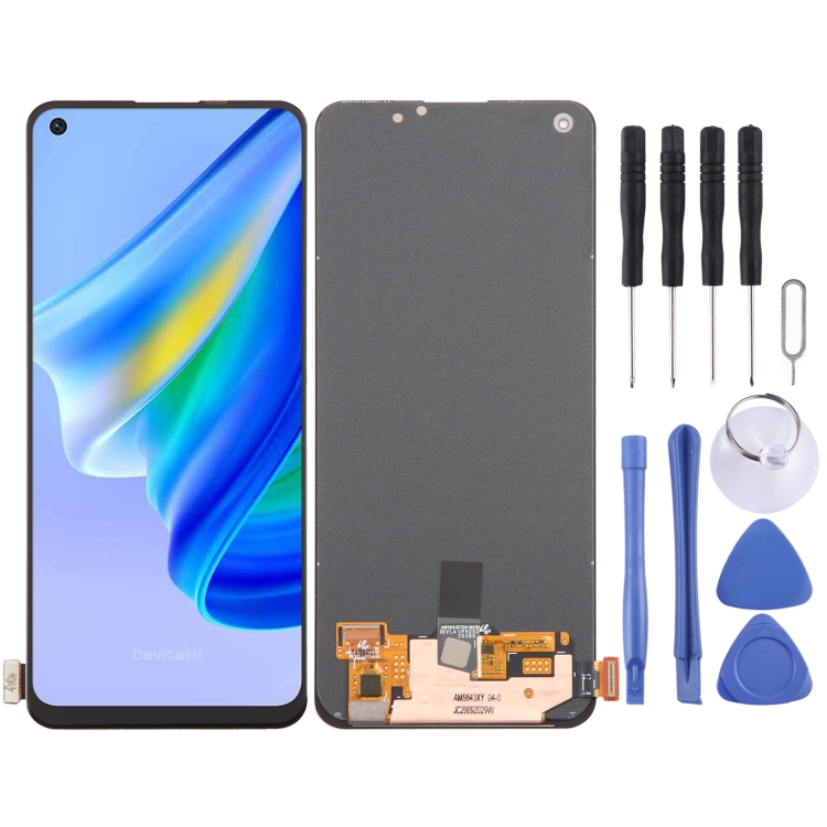 Para OPPO A95 4G Pantalla LCD AMOLED original con ensamblaje completo ...