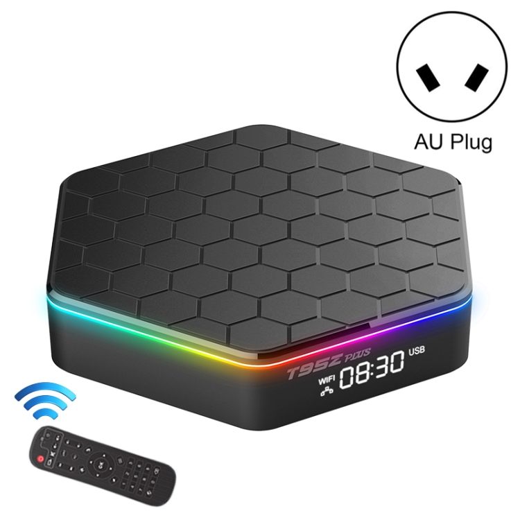 T95Z Plus 8K WiFi6 Android 12.0 Smart TV Box with Remote Control, 4GB ...