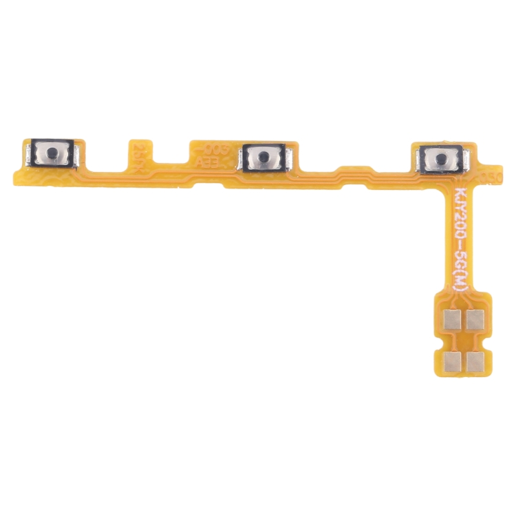 สำหรับ vivo Y200 5G V2307 OEM ปุ่มเปิดปิดและปุ่มปรับระดับเสียง Flex Cable