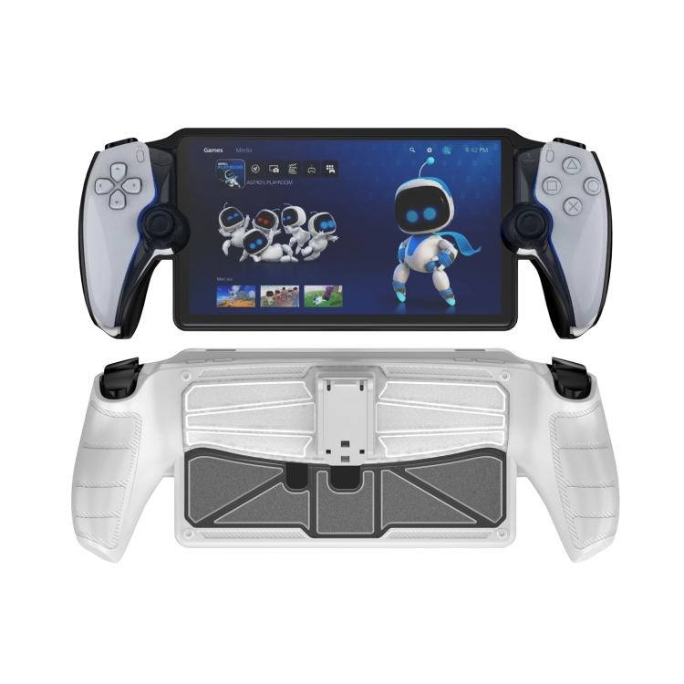 For Sony PS Portal Game Console Silicone Protective Cover Oil Spray All ...