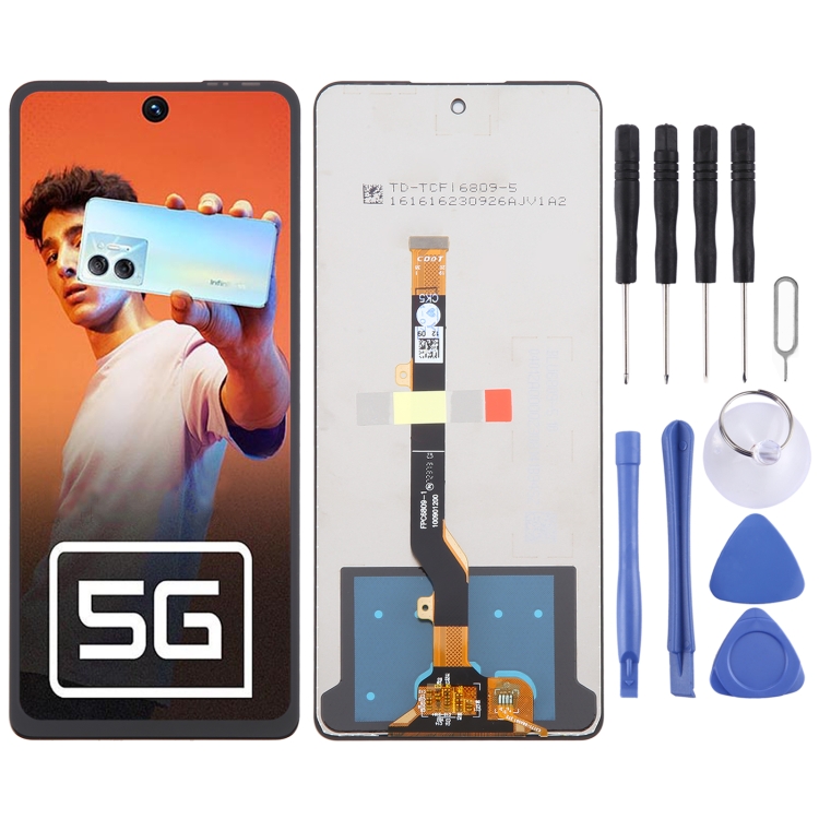 หน้าจอ LCD OEM พร้อมชุดประกอบแบบทัชสกรีนสำหรับ Infinix Hot 30 5G X6832