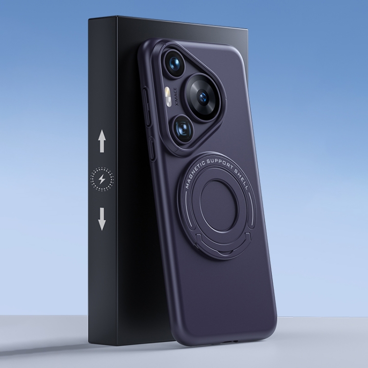 For Huawei Pura 70 Pro / 70 Pro+ Frosted MagSafe Magnetic Ring Holder ...