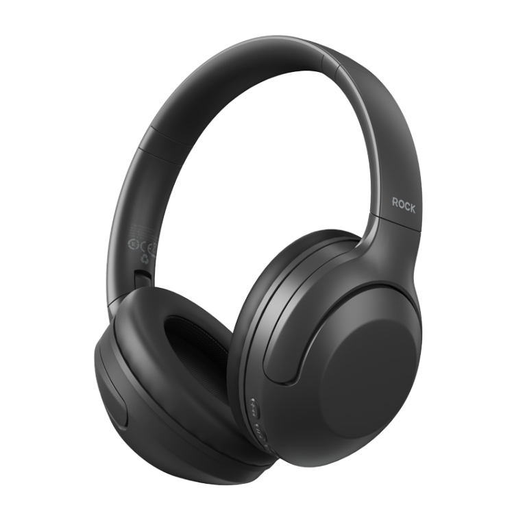 ROCK Space O2 HiFi Bluetooth 5.0 Wireless Headset with Mic, Support TF ...