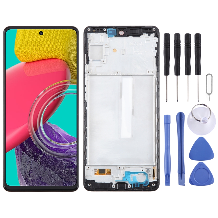 สำหรับ Samsung Galaxy M53 SM-M536B 6.43 นิ้ว OLED หน้าจอ LCD สำหรับ ...