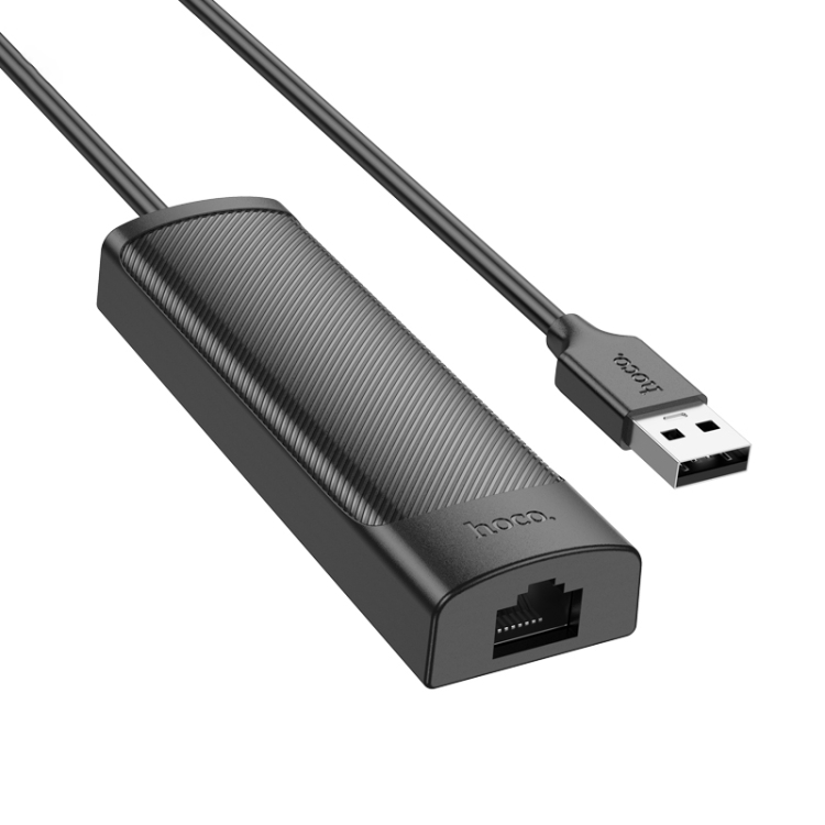 hoco HB42 4 in 1 USB to USB2.0x3+RJ45 100M Ethernet Adapter, Length: 1 ...