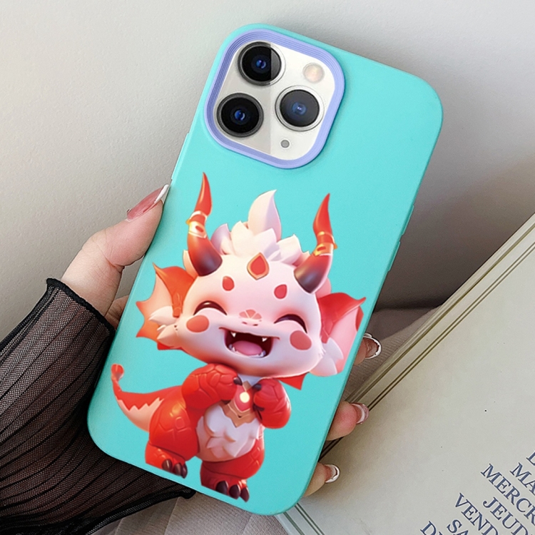 เคสโทรศัพท์ Loong Baby PC Hybrid TPU สำหรับ iPhone 11 Pro Max (สีฟ้าส ...
