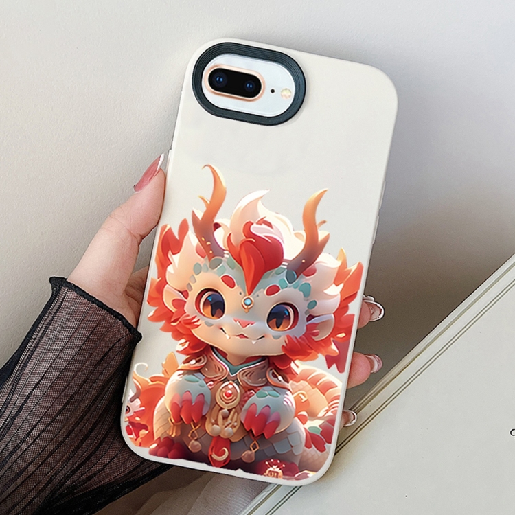 สำหรับ iPhone 7 Plus / 8 Plus Loong Baby PC เคสโทรศัพท์ TPU แบบไฮบริด ...