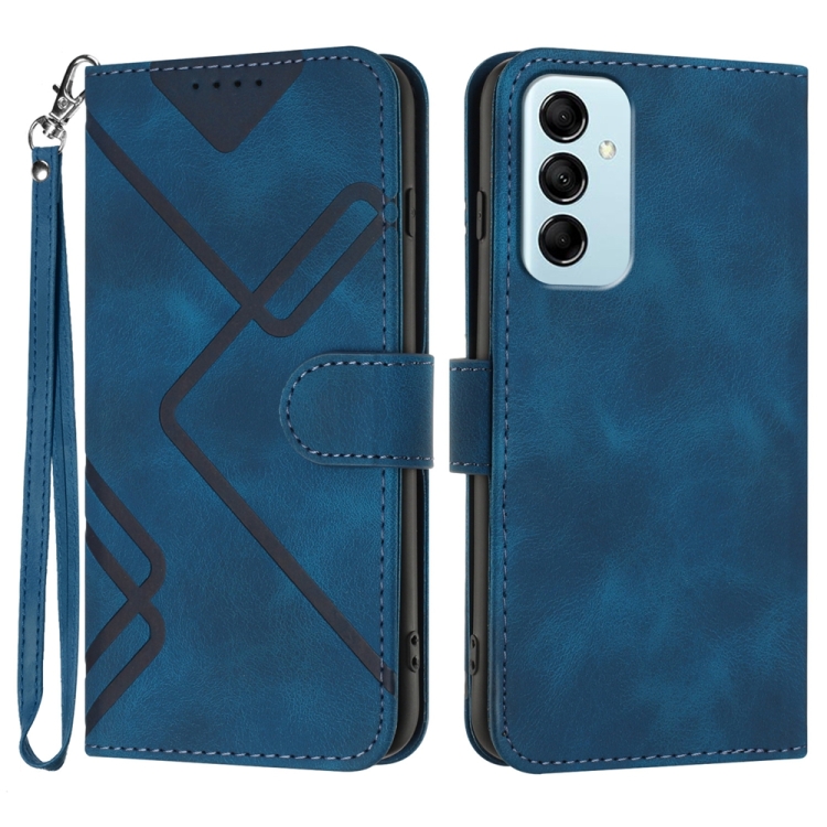 สำหรับ Samsung Galaxy M14 5G / F14 5G Line Pattern Skin Feel เคส ...