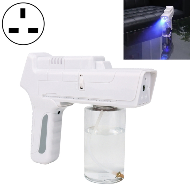 Blue Light Nano Wireless Spray Gun Rechargeable Sterilization Spray ...