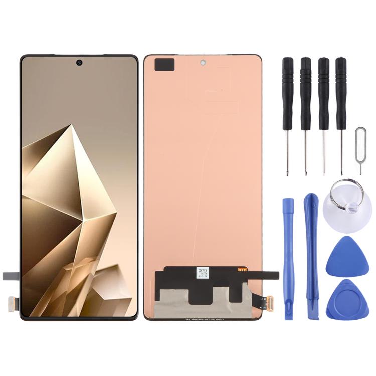 For Infinix Hot 50 Pro+ 4G X6880 Original AMOLED LCD Screen with ...