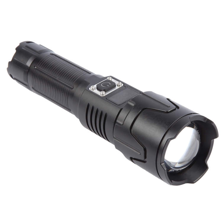 S2301 30W White Laser Wick 1000LM Telescopic Zoom LED Flashlight(Black)
