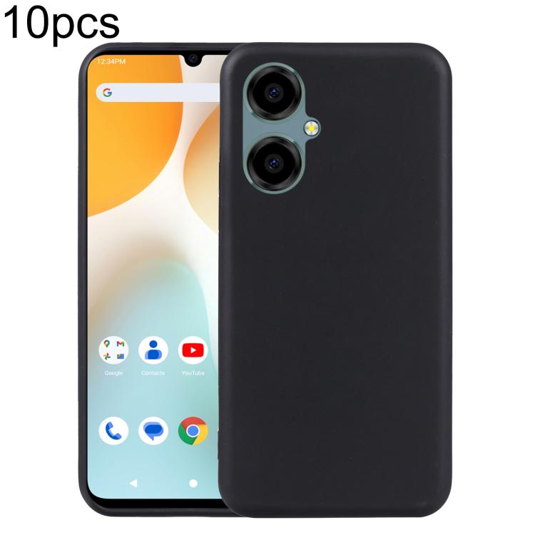 For BLU G64 10pcs TPU Phone Case(Black)