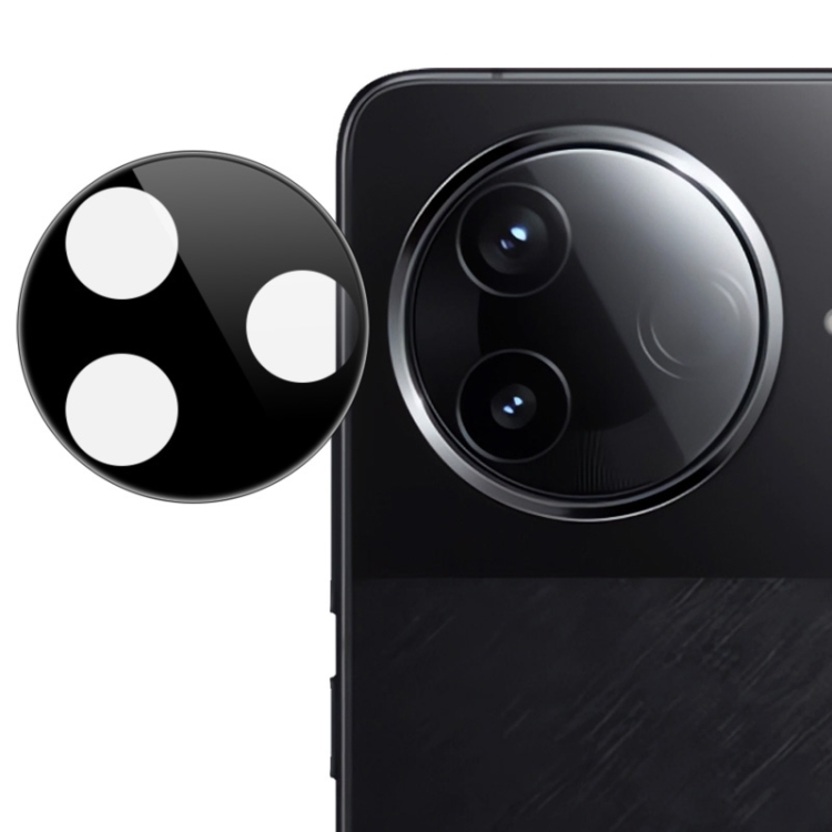 For Redmi K80 Ultra IMAK Rear Camera Lens Glass Film Black Version