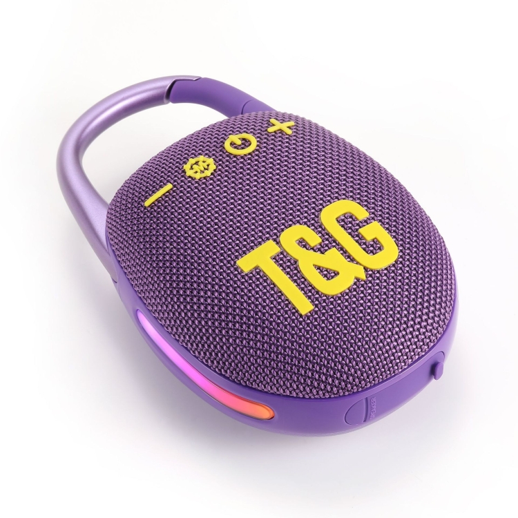 T&G TG692 TWS Subwoofer Portable Outdoor Wireless Bluetooth Speaker(Purple)