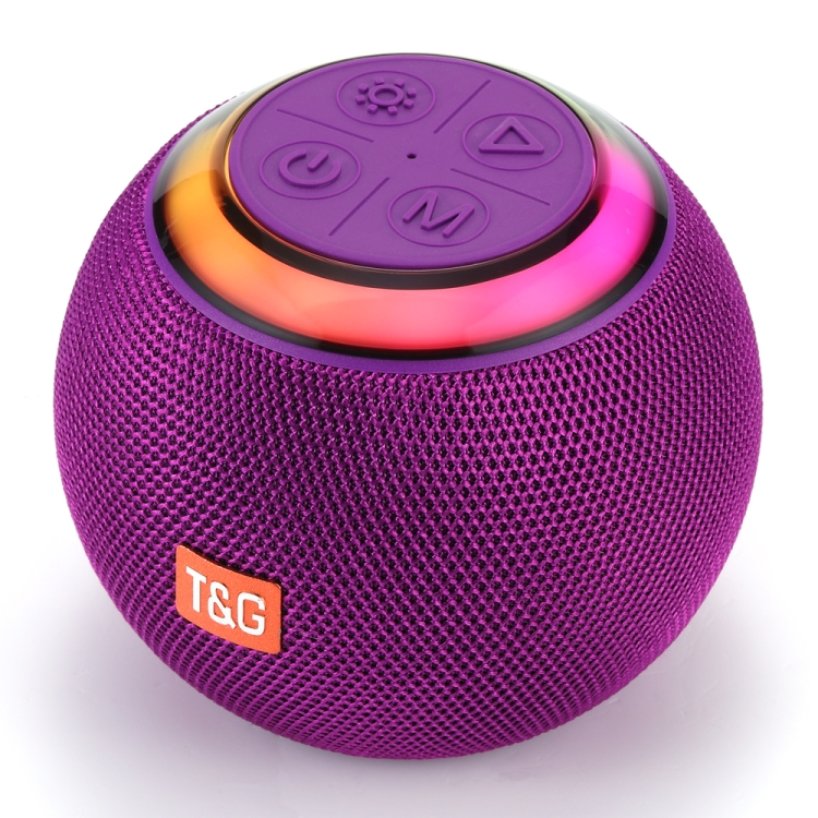 T&G TG692 TWS Subwoofer Portable Outdoor Wireless Bluetooth Speaker(Purple)