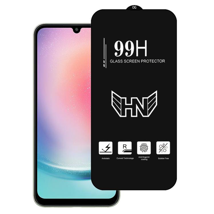 For Samsung Galaxy A16 High Aluminum Large Arc Full Screen Tempered ...