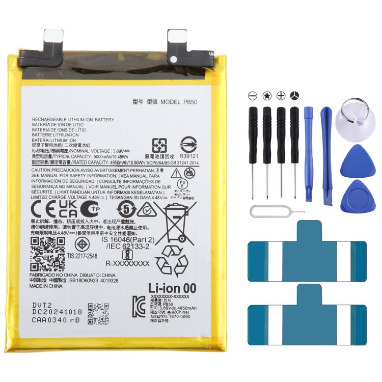 For Motorola ThinkPhone PB50 4850mAh Battery Replacement