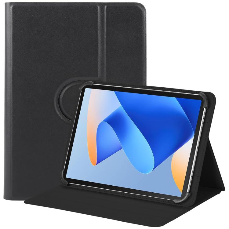 9-10 inch Voltage Hook 360 Rotation Leather Tablet Case(Deep Green)