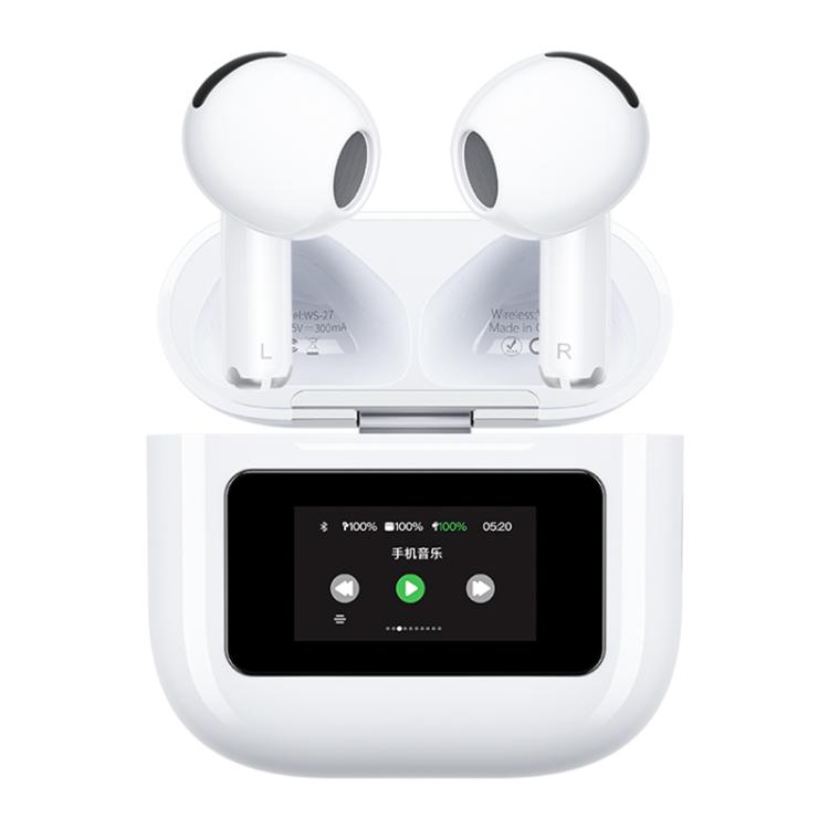 WK WS-26 Liton Series ANC+ENC Wireless Earbuds with Smart Color Screen ...