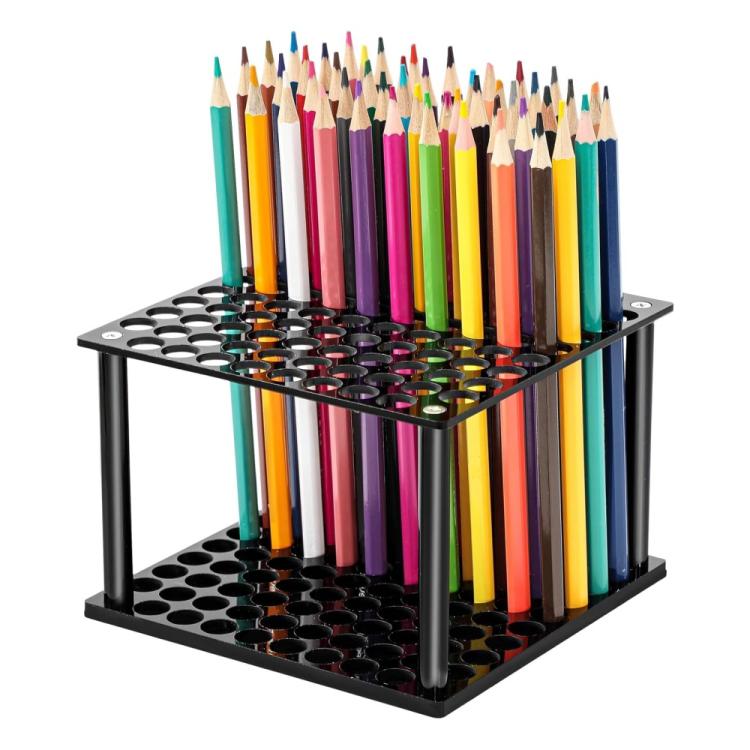 100-Hole Acrylic Paint Brush Holder and Pen Storage Stand(YX176)