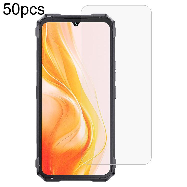 For Cubot X100 50pcs 0.3mm High Aluminum Tempered Glass Film