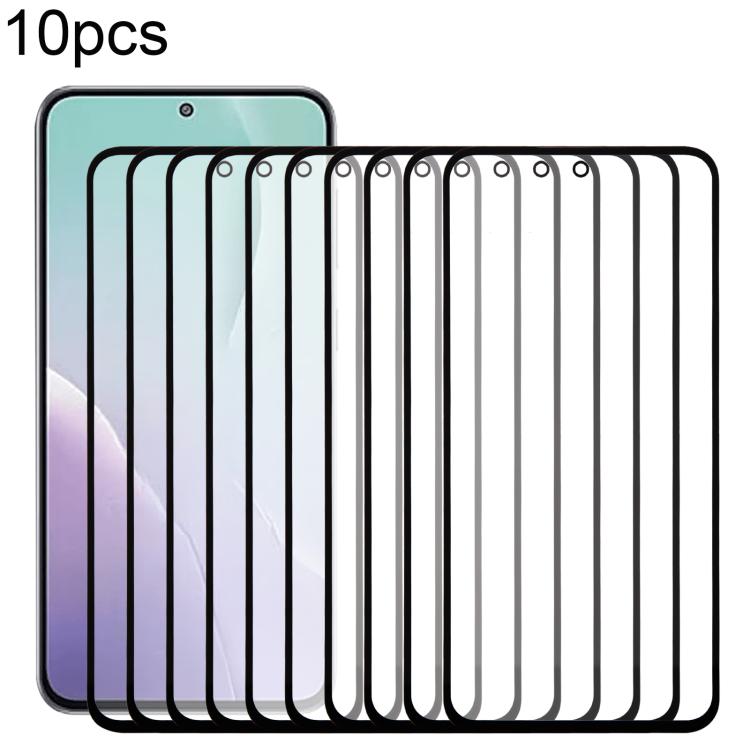 For Samsung Galaxy F06 5G SM-E066B 10pcs Front Screen Outer Glass Lens ...