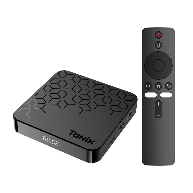 Tanix TX7 8K UHD Android 14 Smart TV Box with Remote Control, 4GB+32GB ...