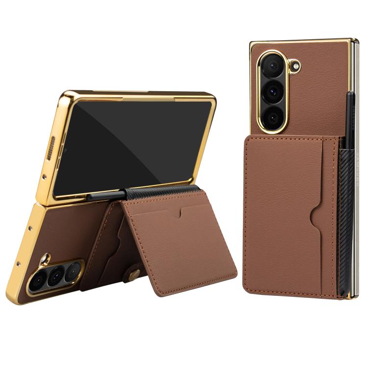 For Samsung Galaxy Z Fold6 VIETAO Film Integrated Multiple Card Slots ...