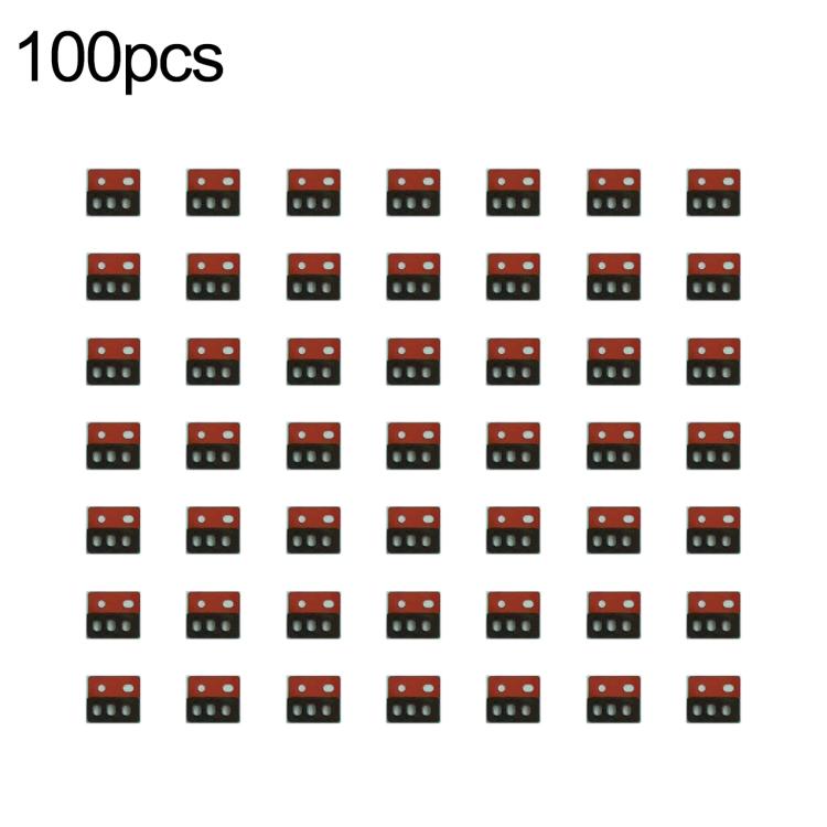 For iPhone 13 100 in 1 Bottom Microphone Adhesive Gaske Set