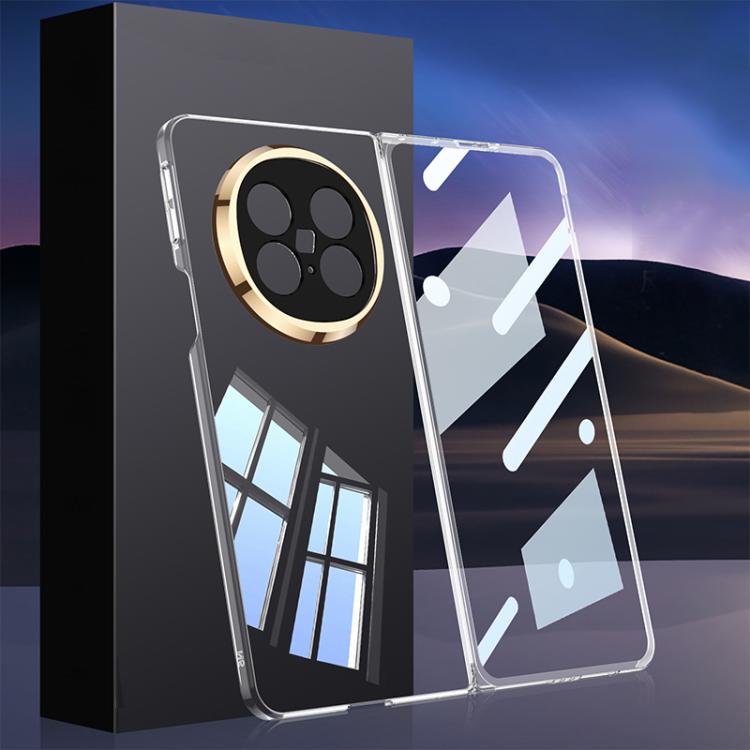 Funda plegable ultrafina integrada GKK para OPPO Find N5 (morada)