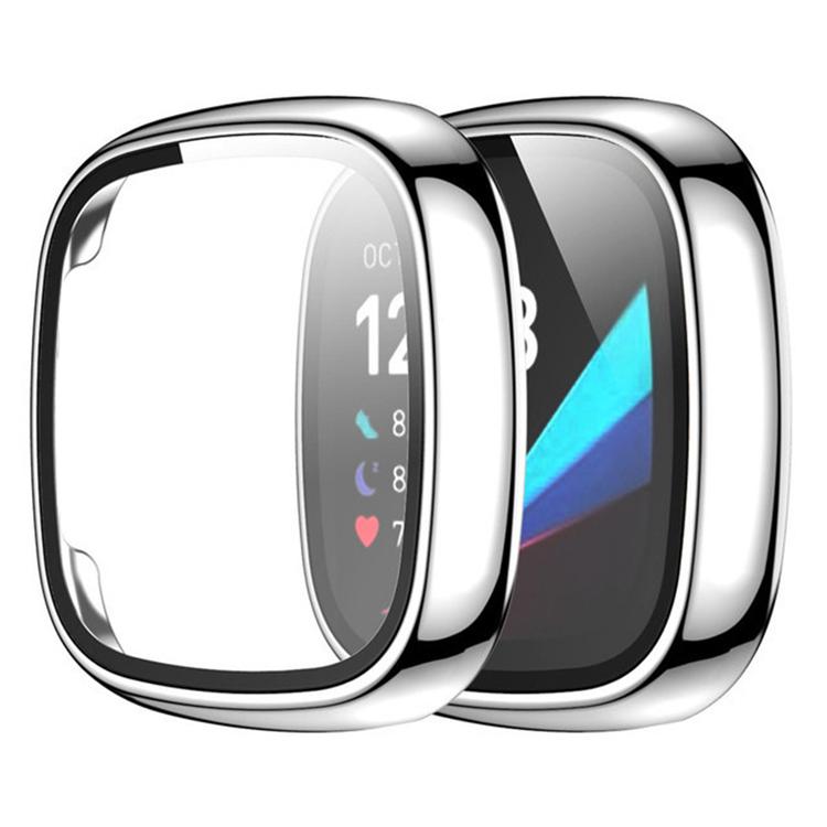 For Fitbit Versa 3 xDfind Tempered Film Integrated PC Watch Protective ...