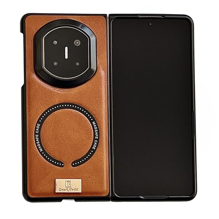 For Huawei Mate X7 Crazy Horse Pattern MagSafe Magnetic Phone Case(Blue)