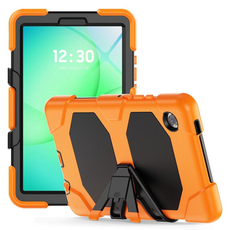 For Samsung Galaxy A11 / A9 Colorful Silicone Hybrid PC Tablet Case ...