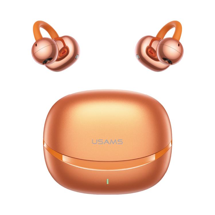 USAMS Echo R03 Clip-On Wireless Earphones(Blue)