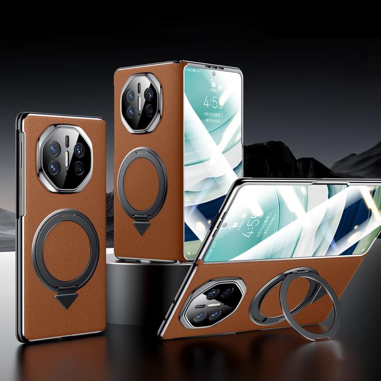 For Huawei Mate X5 / Mate X3 SULADA Rotating Magnetic Holder Shell Film ...