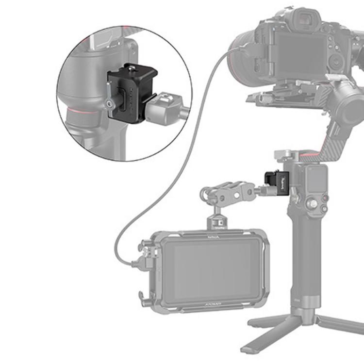 For DJI RS4 / RS3 / RSC2 SmallRig Gimbal Mount Sling Handle Monitor Kit