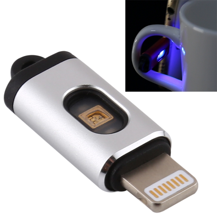 8 Pin Adapter UVC Germicidal Lamp LED Disinfection Sterilizer (Silver)