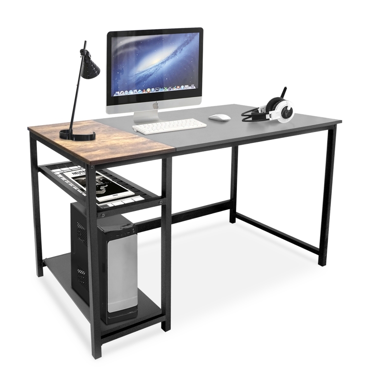 [US Warehouse] Simple Style Home Office Computer Desk with 2 Storage ...