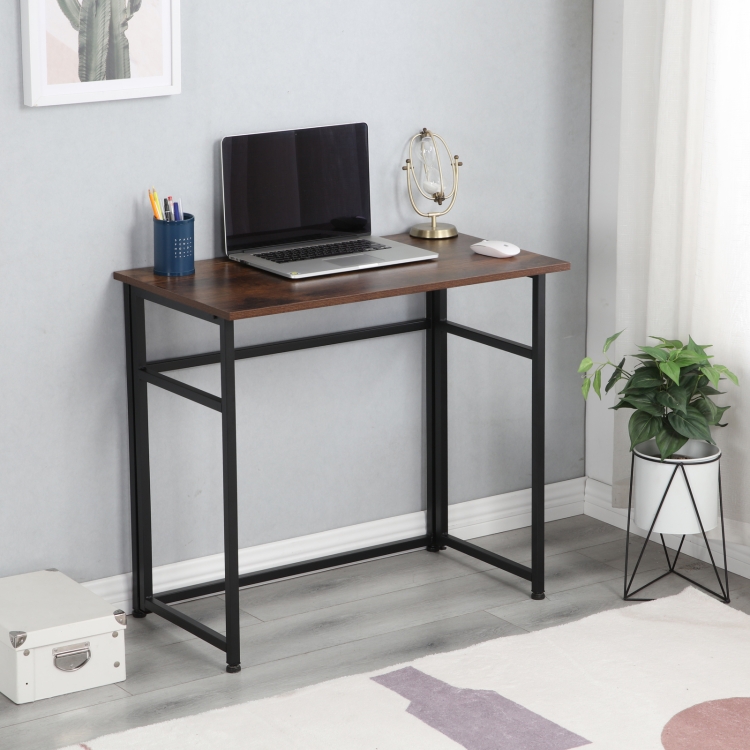 [US Warehouse] Home Office Foldable Computer Desk Workstation