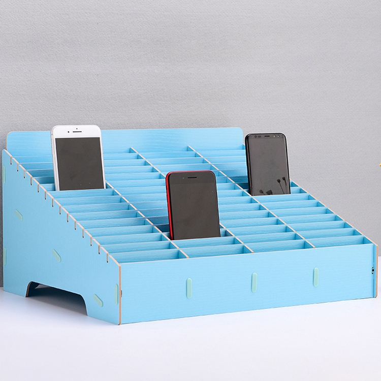 Wooden Multi-cell Mobile Phone Film Stand Desktop Display Rack, 60 ...