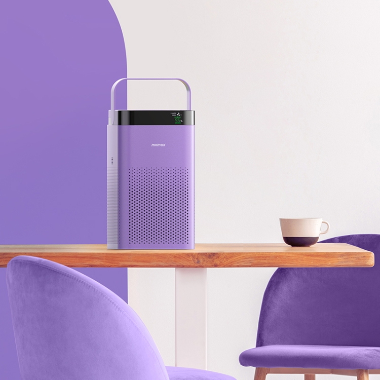 MOMAX AP10 Pure Air UV-C Negative Ion Air Purifier Desktop Smoke And ...