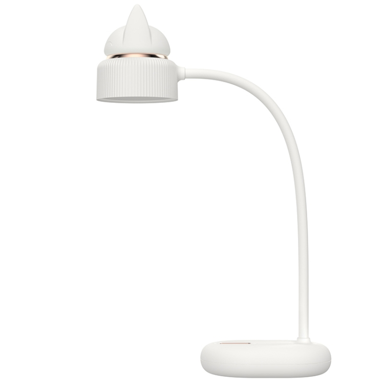 고양이 모양 이중 광원 디자인 Led 데스크 나이트 램프 3 밝기 제어 지원 흰색