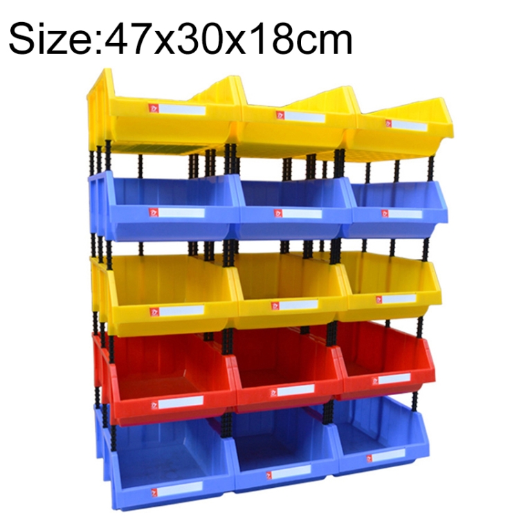 Thickened Oblique Plastic Box Combined Parts Box Material Box, Random ...