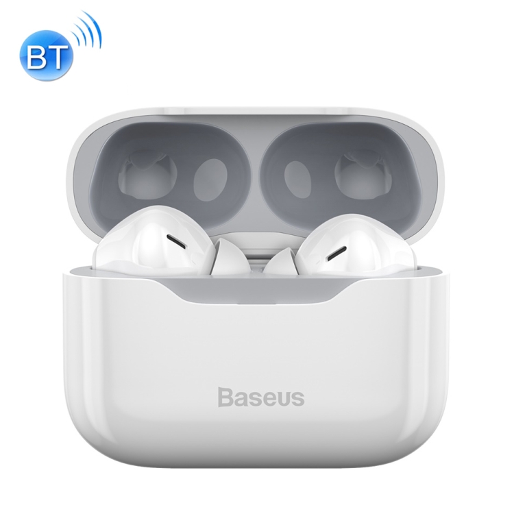 Baseus SIMU S1 ANC True Wireless Earphones with Charging Case(White)