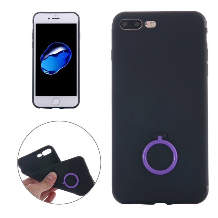 For iPhone 8 Plus & 7 Plus Ultra Thin Soft TPU Protective Back Cover ...