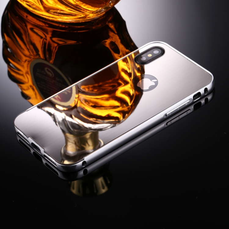 For Galaxy S8 + / G955 Mirror Push Pull Back Shell Cover ...