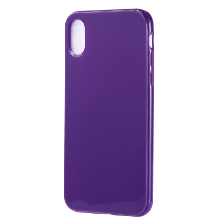 For iPhone 11 Pro Candy Color TPU Case(Purple)